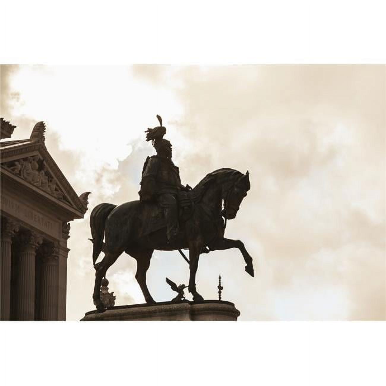 Statue of Victor Emmanuel - Rome Italy Poster Print by Reynold Mainse ...