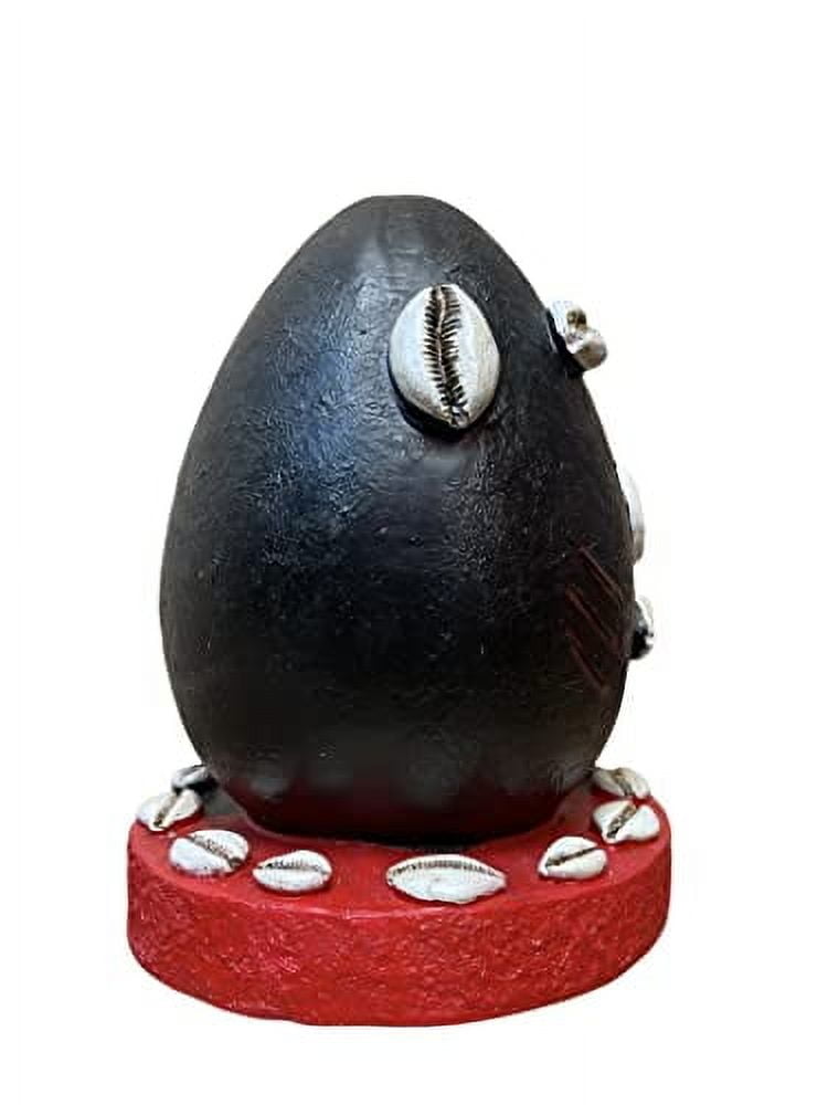 Statues Artificial Stone Orisha Elegua Sculpture Gray or Beige 8 inch ...