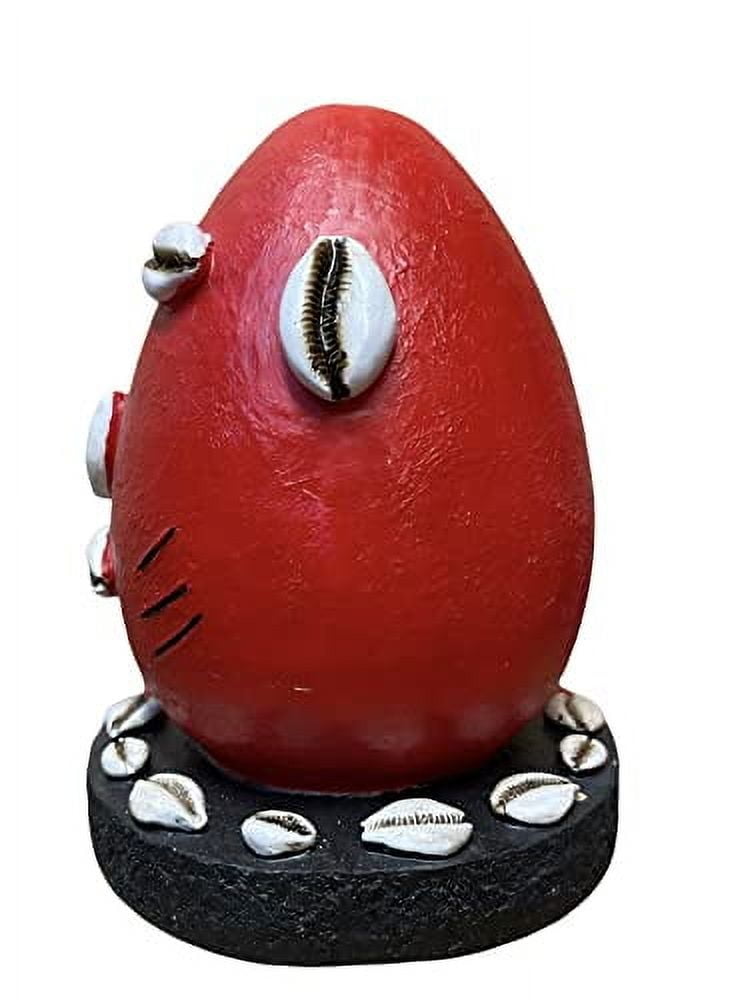 Statues Artificial Stone Orisha Elegua Sculpture Gray or Beige 8 inch ...