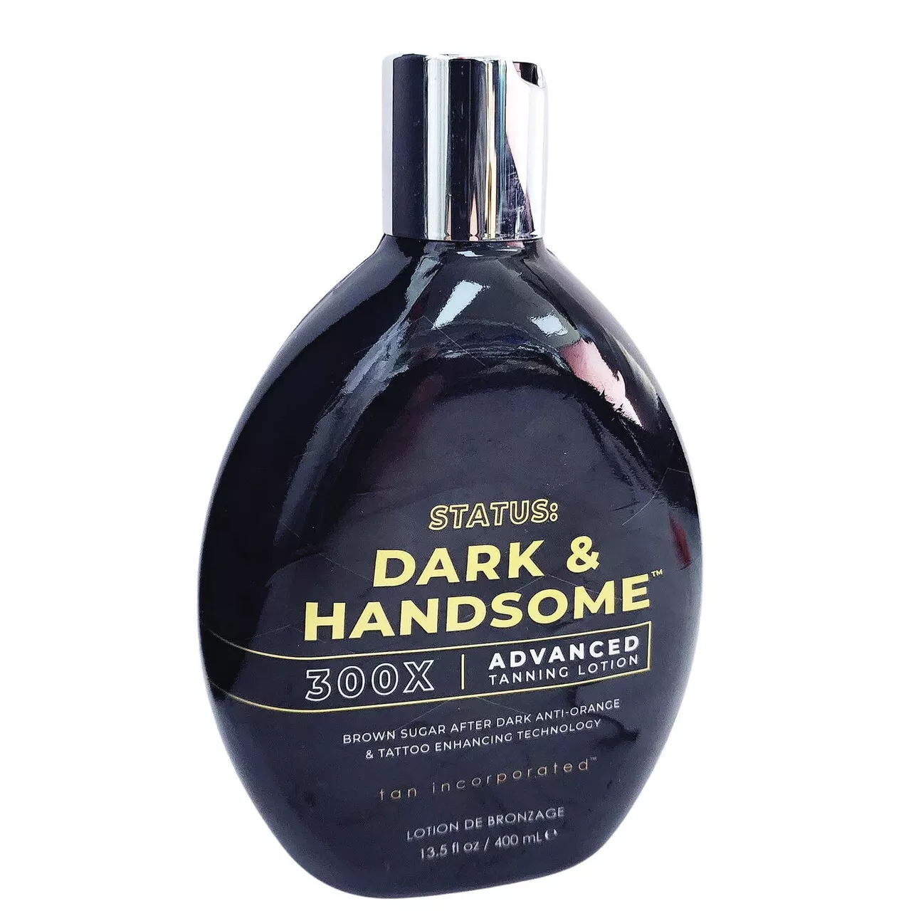 Status Dark & Handsome Men's Tanning Lotion 13.5 oz 300X Advanced ...