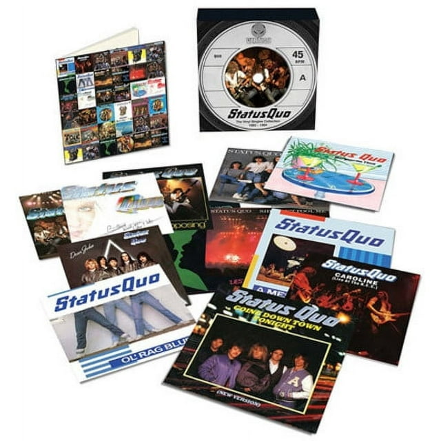 Status Quo - Vinyl Singles Collection 1980 - 1984 - Vinyl - Walmart.com