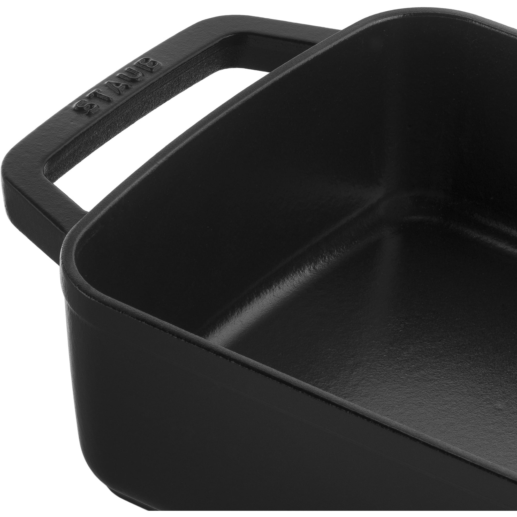 Staub Cast Iron 15" x 10" Roasting Pan - Matte Black - Walmart.com