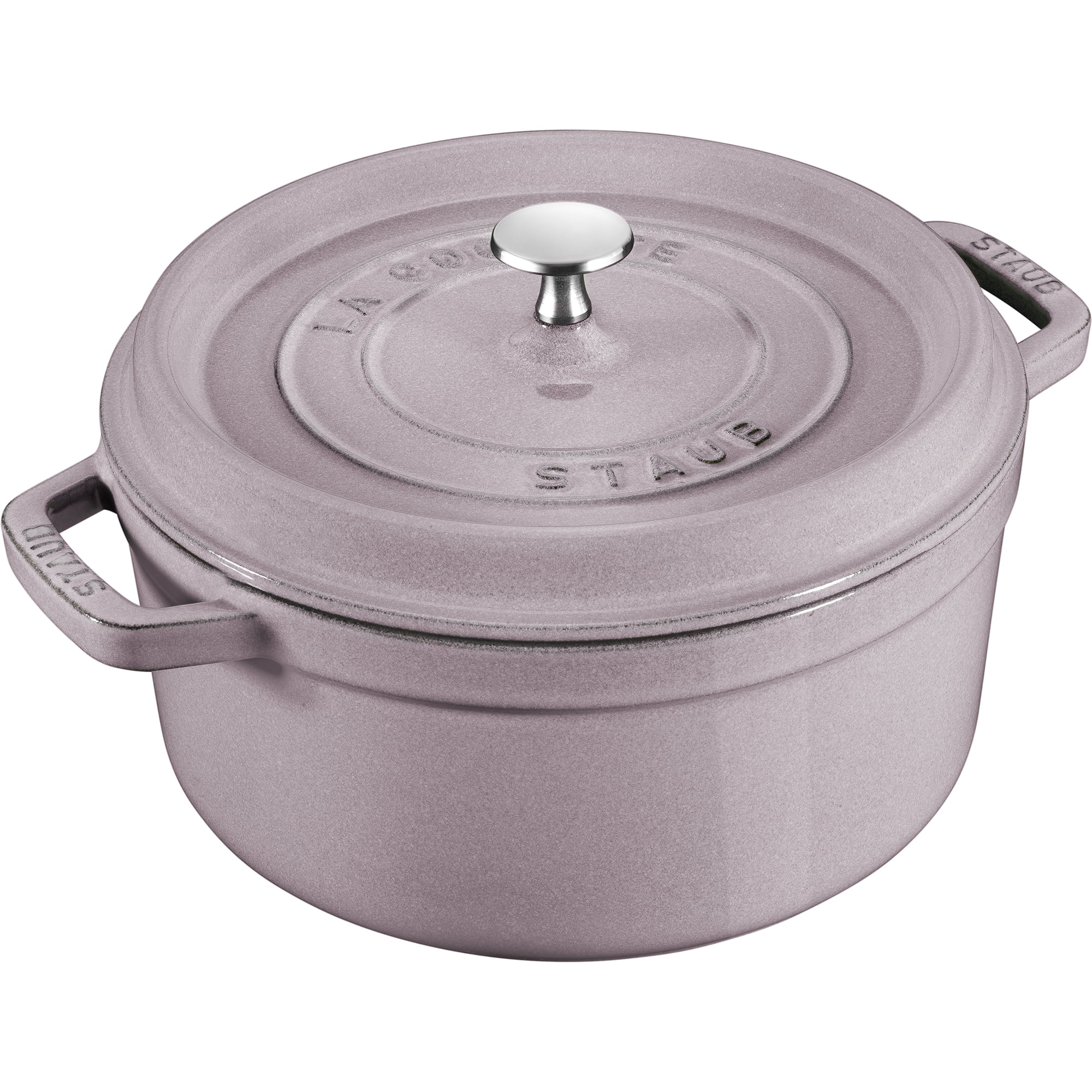 Staub Cast Iron 4-qt Round Dutch Oven - Lilac - Walmart.com