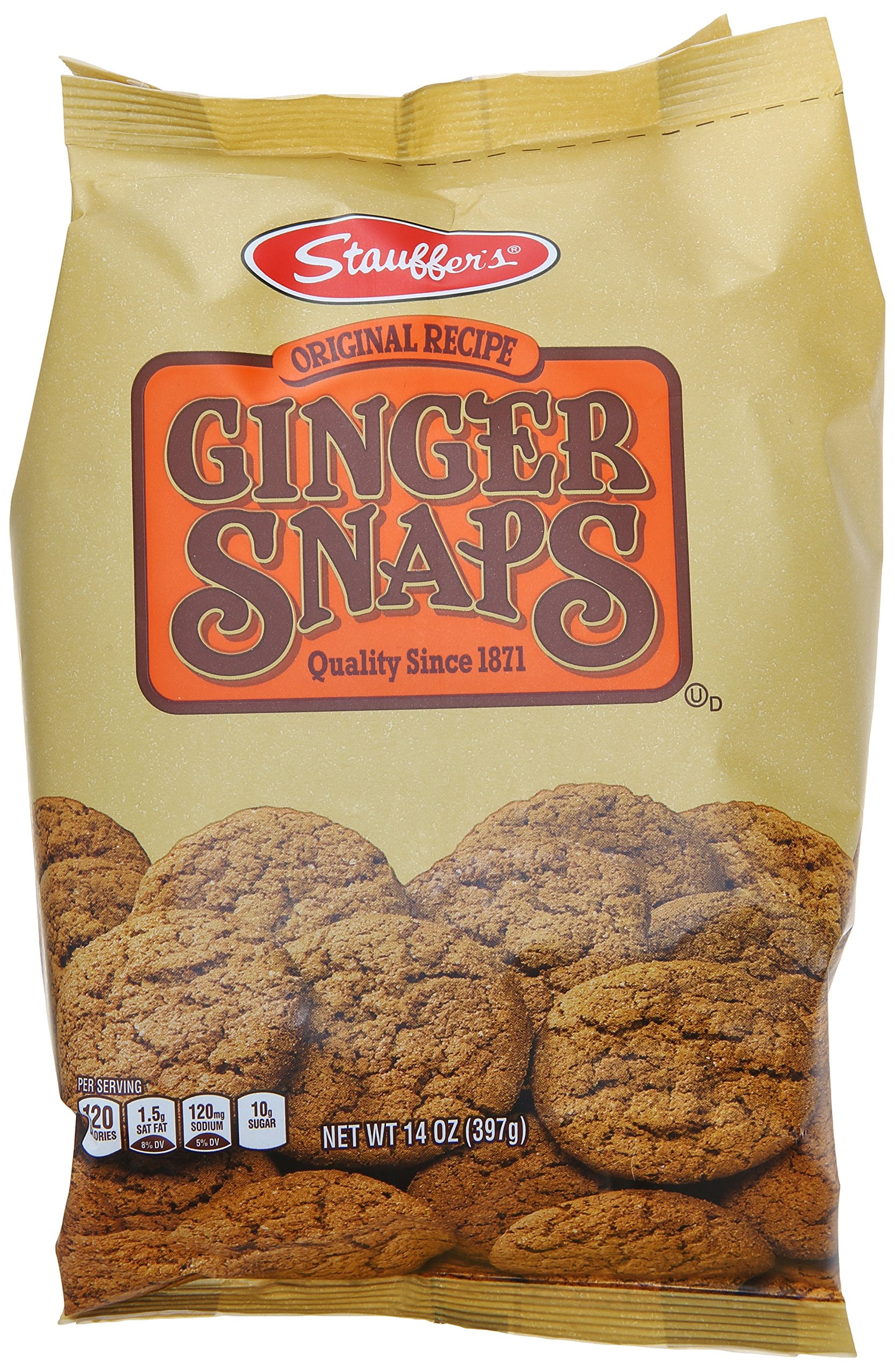 Stauffer Cookie Ginger Snap, Original, 14 oz - Walmart.com
