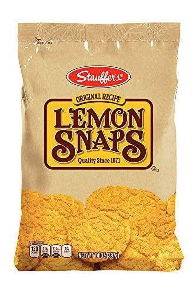 Stauffer Cookie Lemon Snaps XEF1 Original 14 Oz - PACK OF 2 - Walmart.com