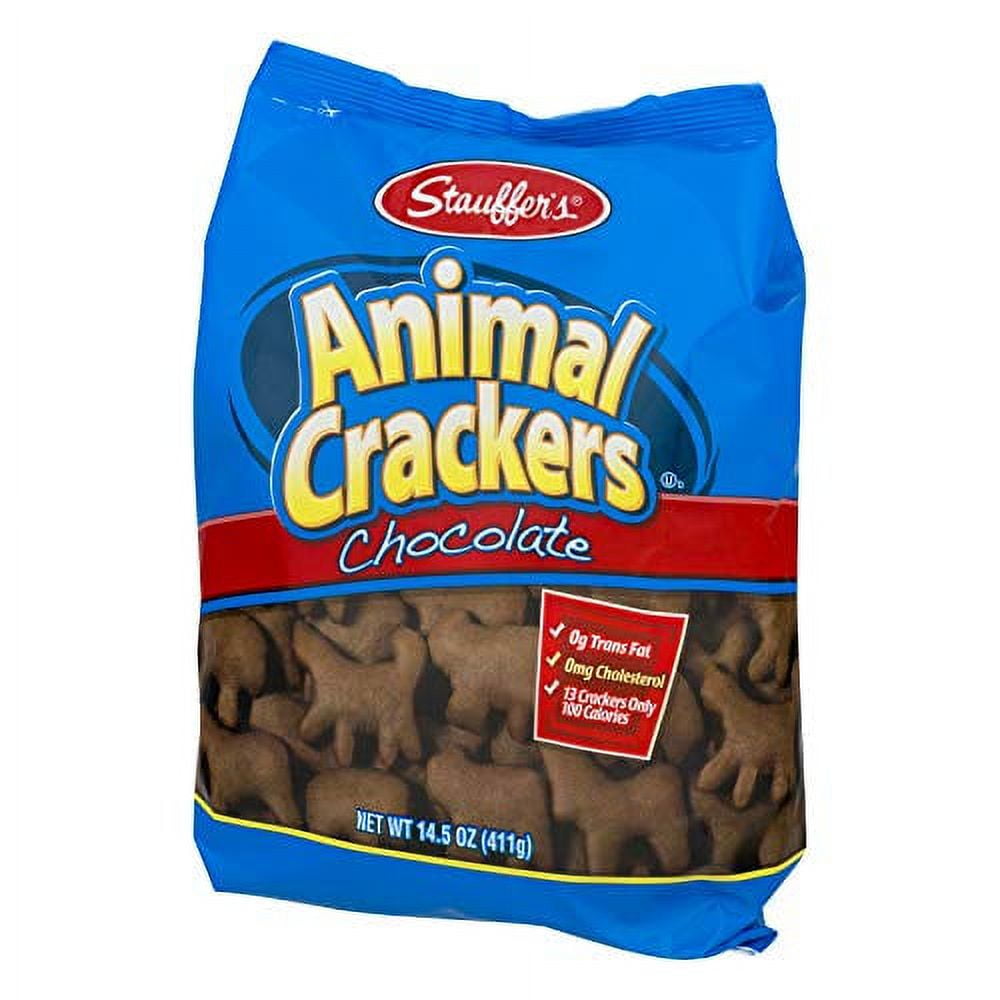 Stauffer's Original, Iced or .. Chocolate Animal Cookies (Chocolate ...