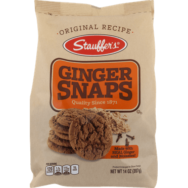 Stauffer's 2-pack Snaps Cookies Variety: Ginger Snaps & Lemon Snaps, 14 ...