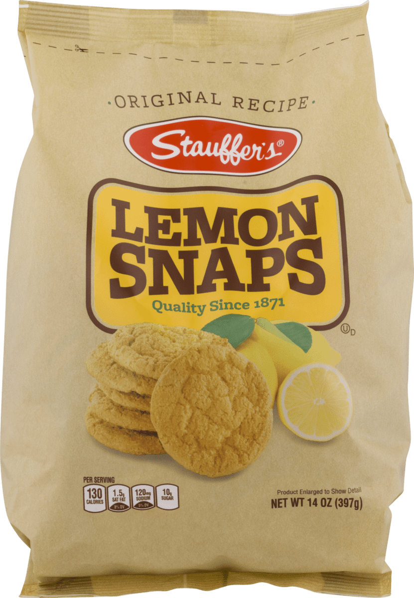 Stauffer's Original Recipe Lemon Snaps 14 oz. Bags (4 Bags) - Walmart.com