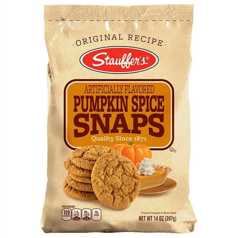 Stauffer's Pumpkin Spice Snaps Cookies, 14 oz - Walmart.com