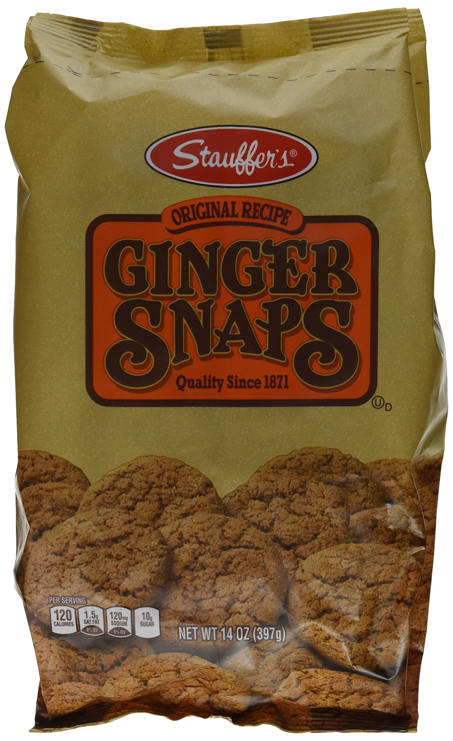 Stauffers Cookie Ginger Snap, Original, 14 Ounce (Pack of 3) - Walmart.com