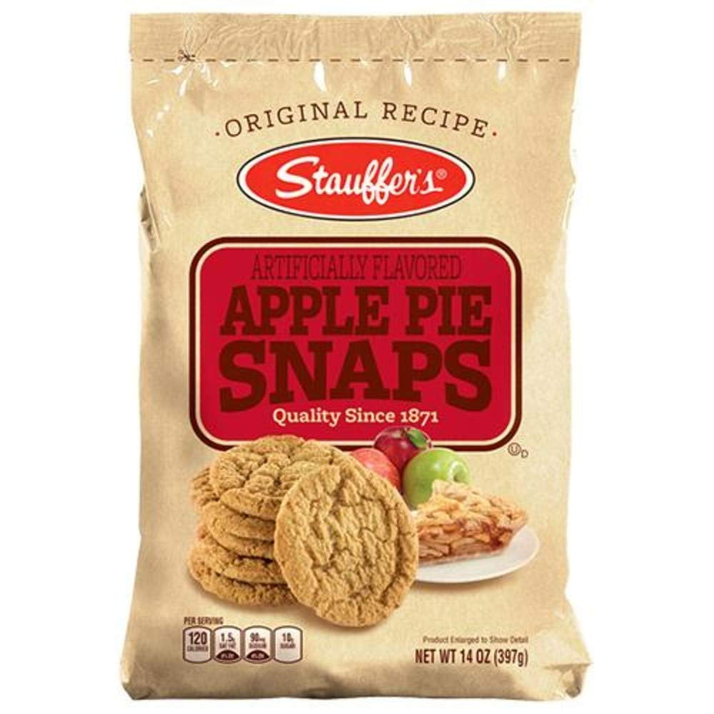Stauffers Original Recipe Snaps SBF3 Cookies, 14 oz Bag (Apple Pie ...