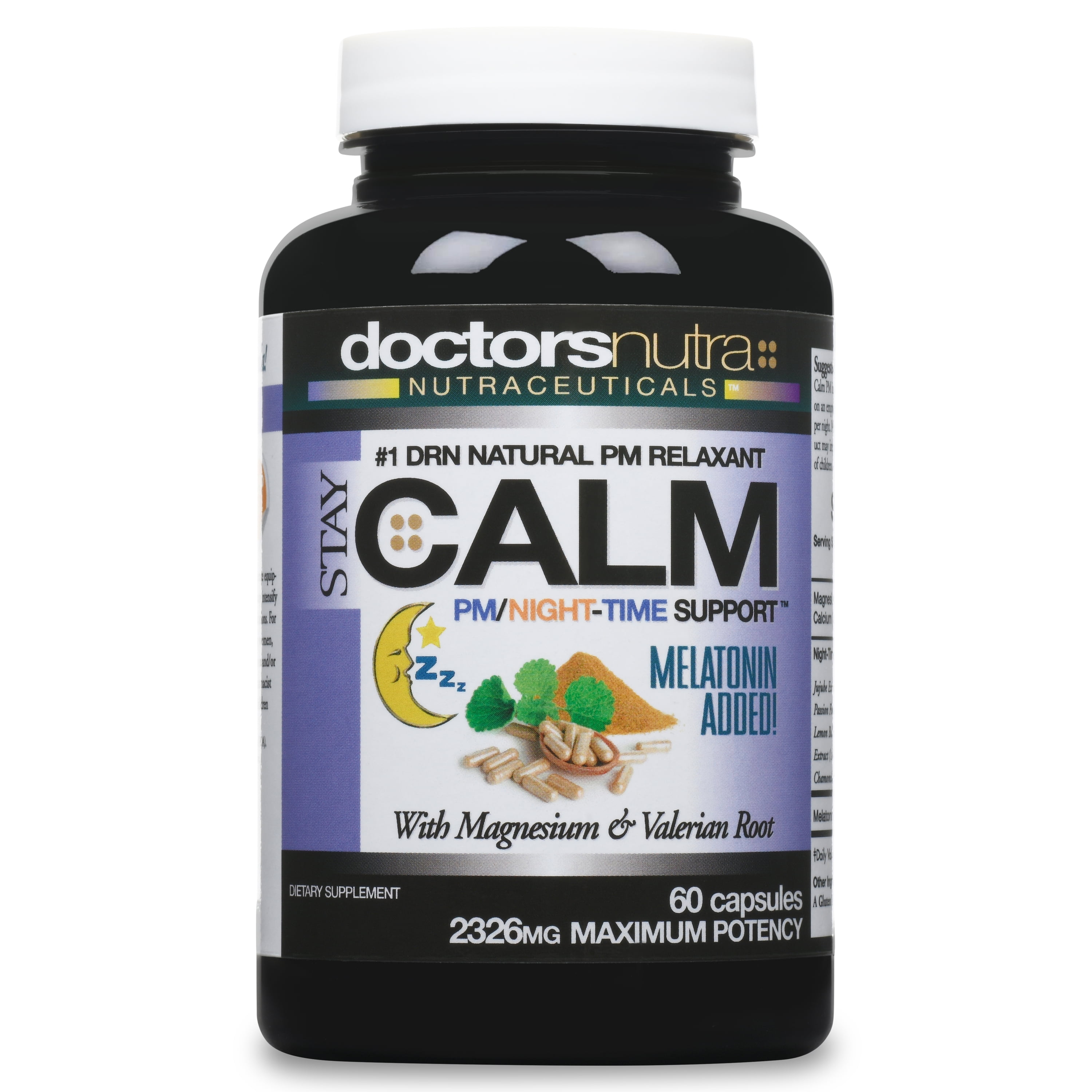 Doctors Nutra Nutraceuticals Stay Calm-PM Sleep Aid, Stress Support ...