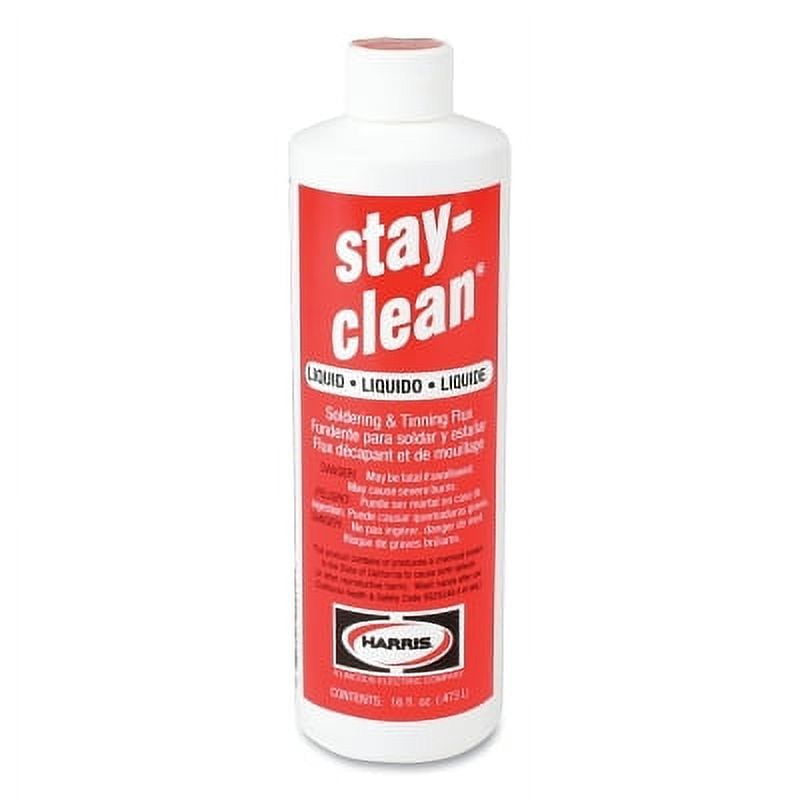 Stay-Clean Liquid Soldering Flux, Flip Top Dispenser, 4 oz | Bundle of ...