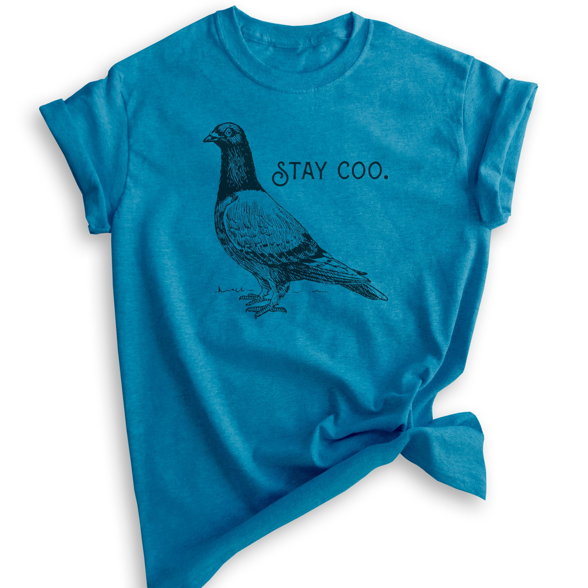 Stay Coo Shirt, Unisex Women's Men's Shirt, Funny Pidgeon Shirt, Cute ...