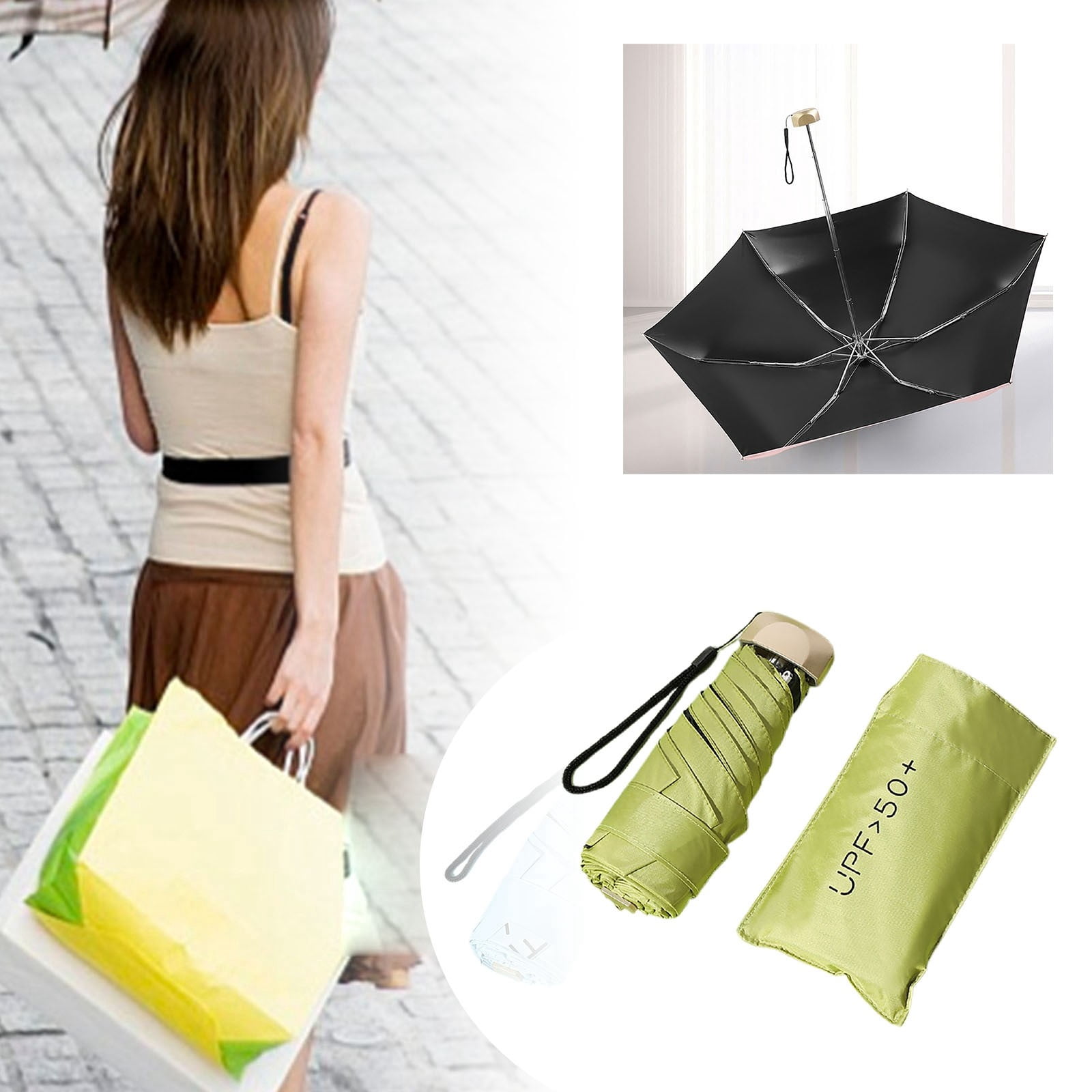Stay Cool Anywhere With Our Stylish Mini Sun Umbrella – Compact & For ...