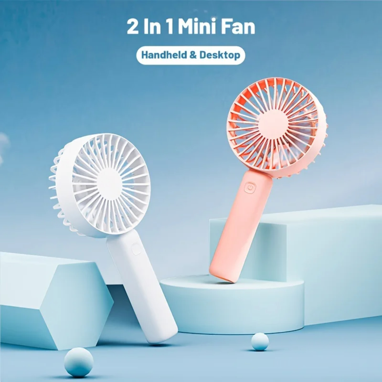 Stay Cool on the Go with this Efficient Portable Mini USB Handheld Fan ...