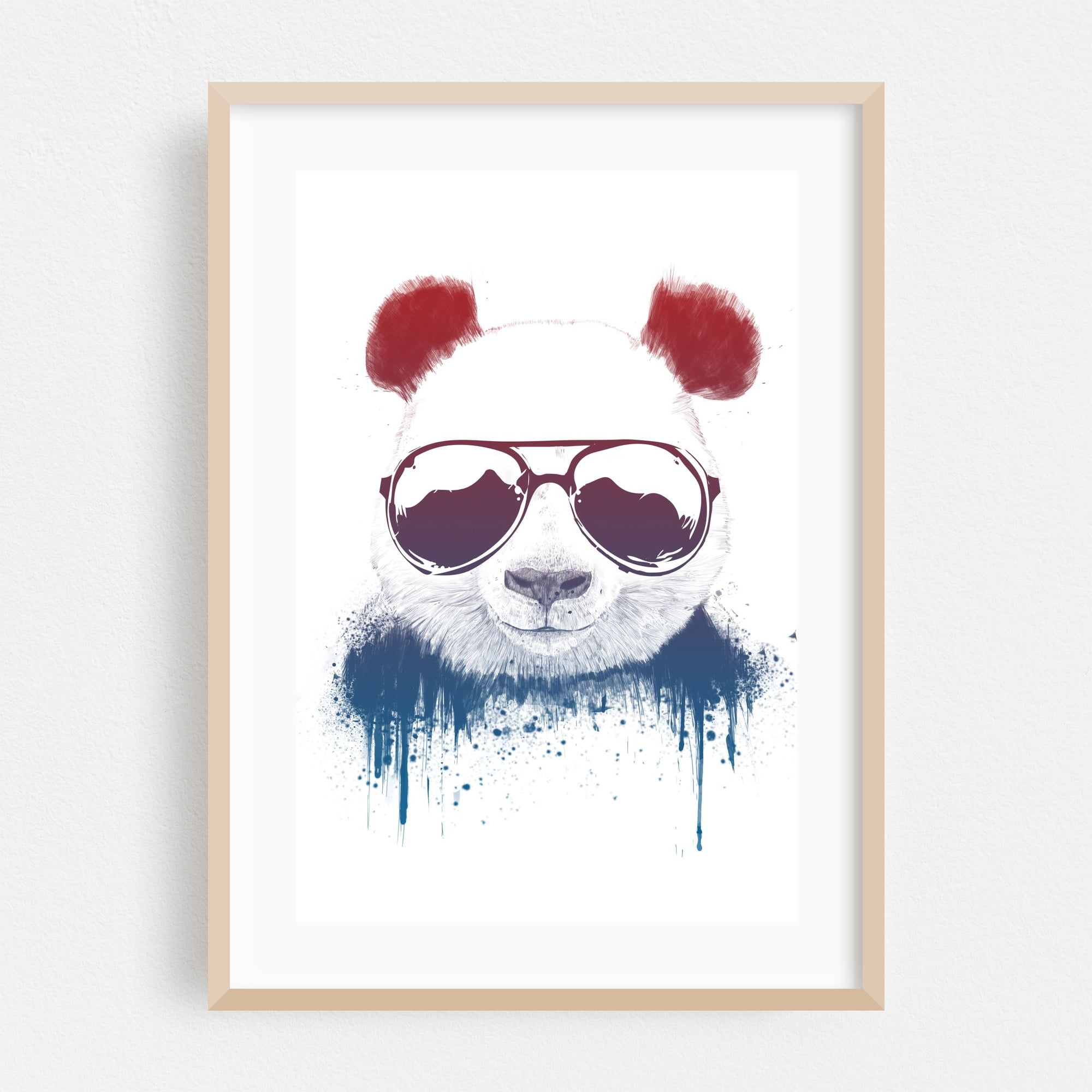 Stay Cool II - Illustration Animal Pop Art Humor Modern Art Wildlife ...