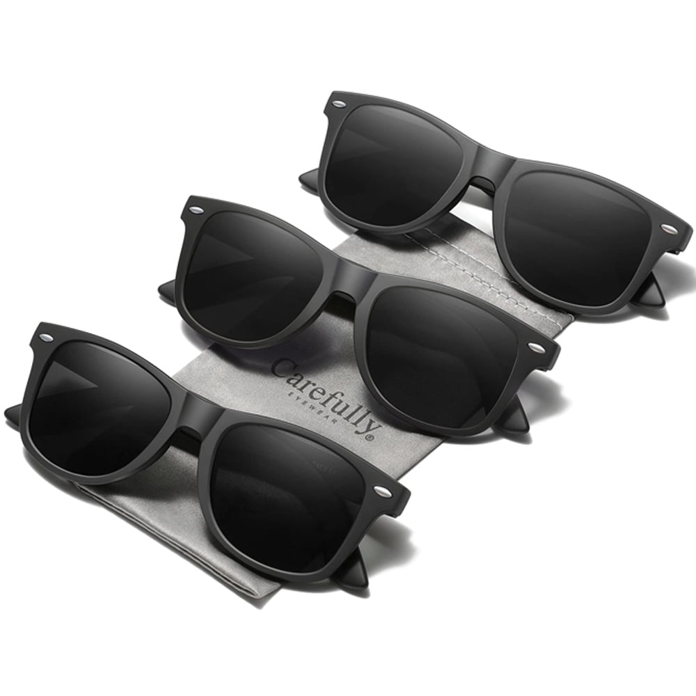 Carefully Square Polarized Sunglasses for Men and Women SunGlasses for ...