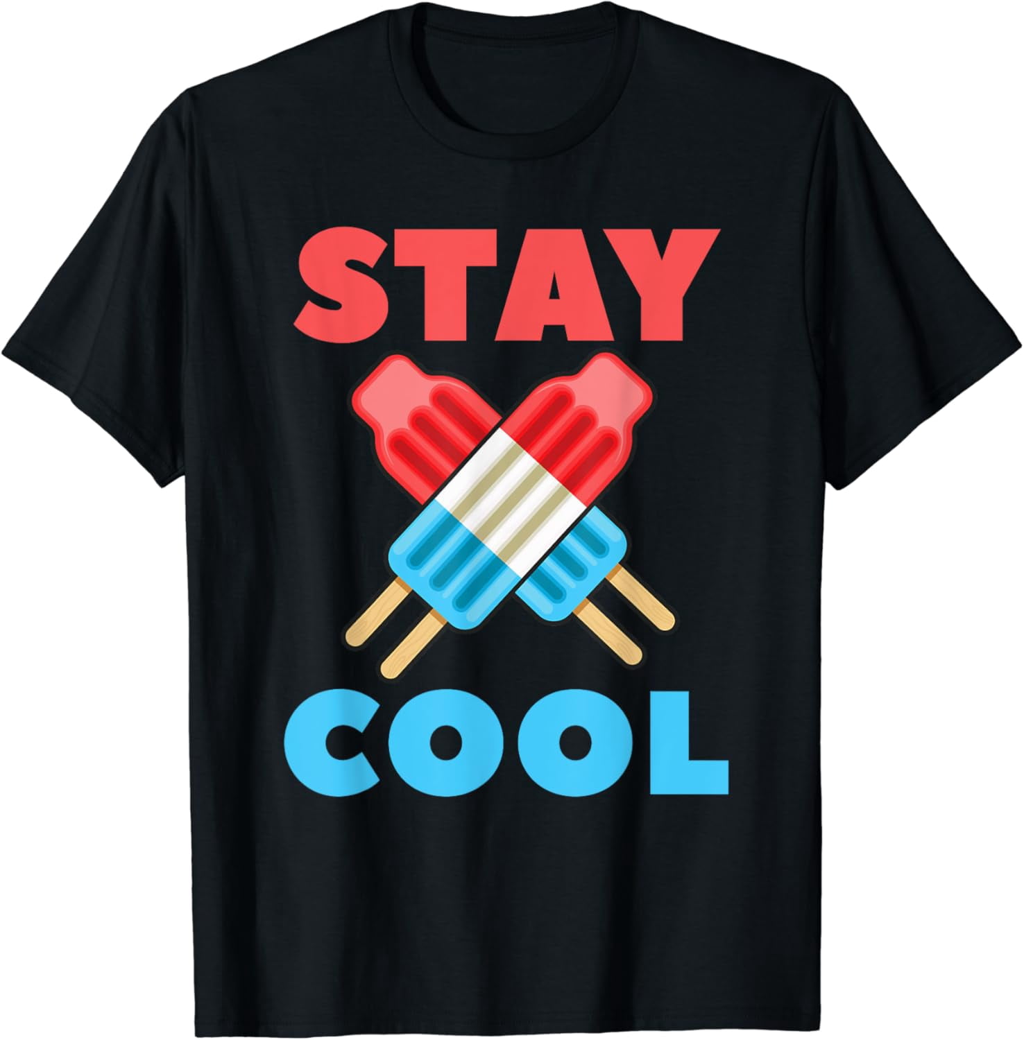 Stay Cool Shirt Girls Boys Popsicle Funny 4th of July T-Shirt - Walmart.com