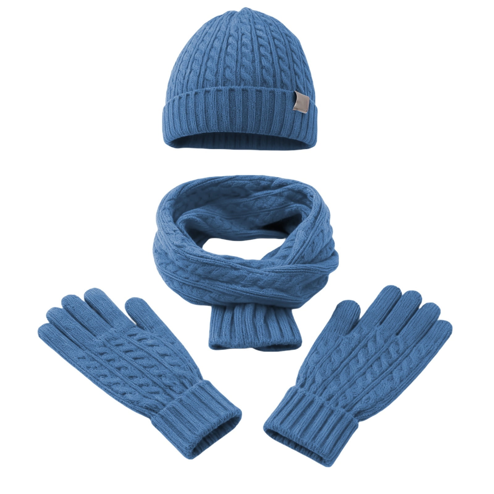 Stay Cozy All Winter Long with Our Ultra Soft Knit Scarf Hat and ...