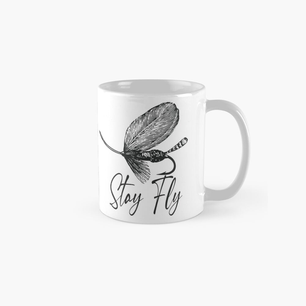Stay Fly - Fly Fishing Classic Mug - Walmart.com
