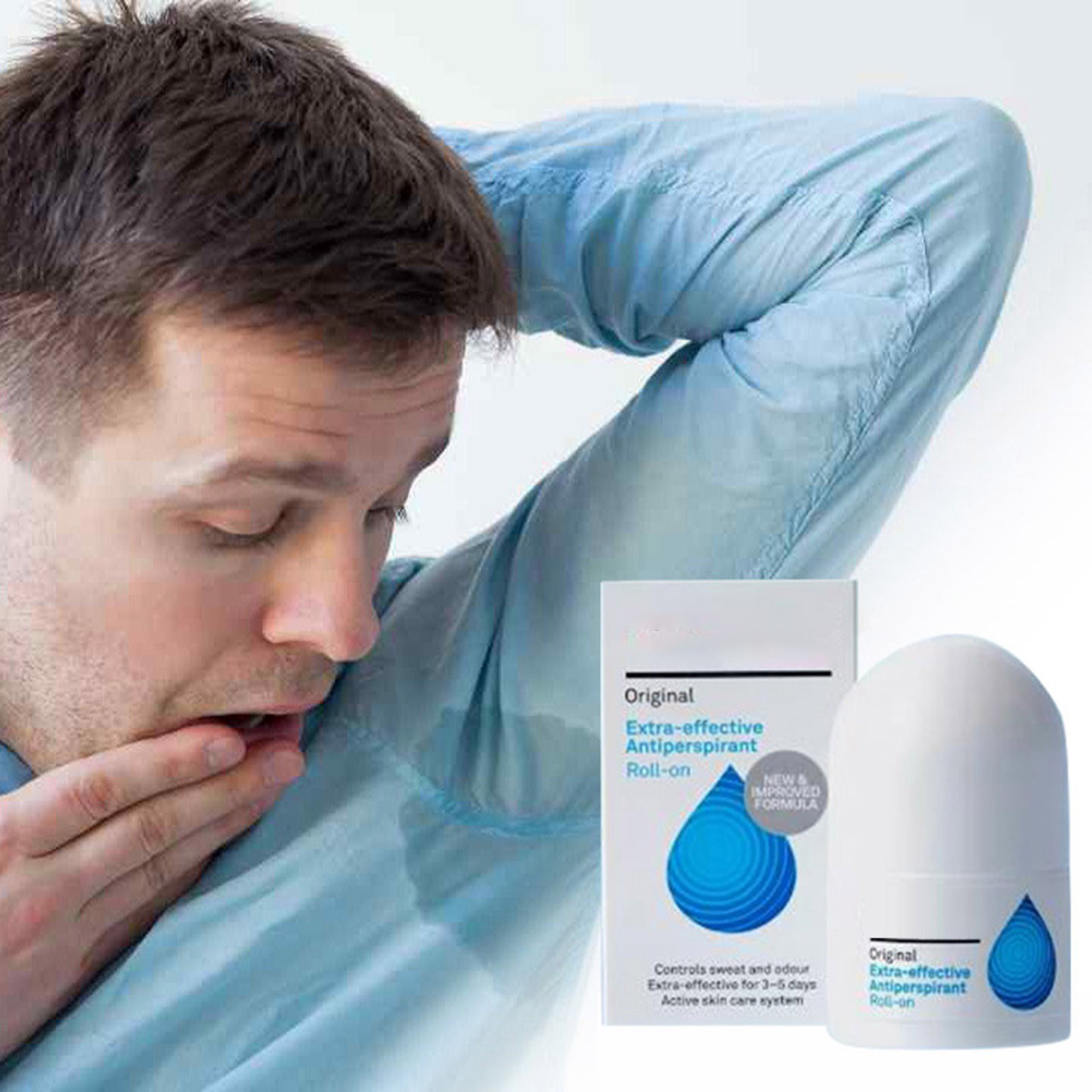 "Stay Fresh All Day With Our Classic Blue Antiperspirant Roll On Say ...
