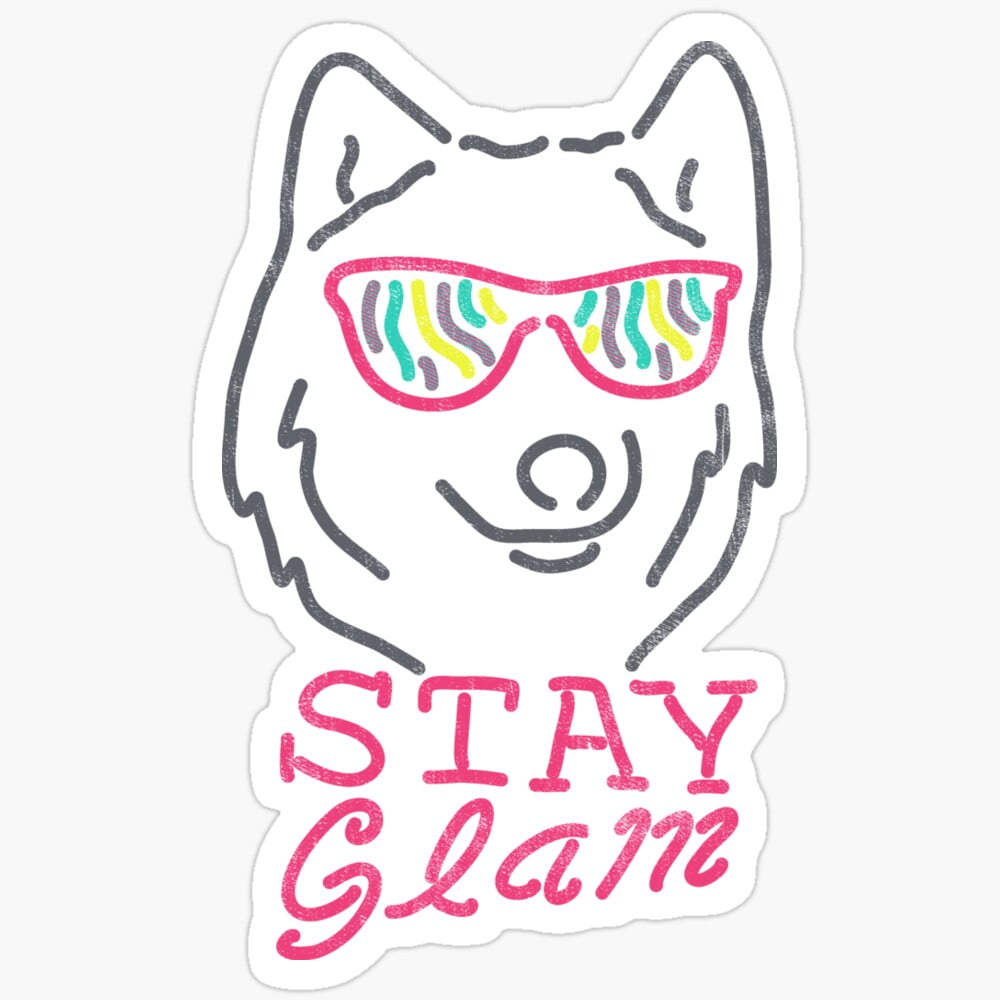 Stay Glam Sticker Phone Decal Water Bottle Stickers Car Decals, Laptop ...