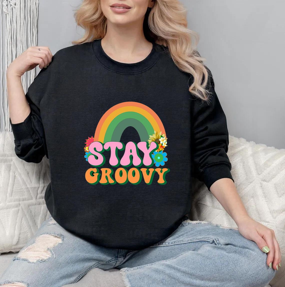Stay Groovy T-Shirt Retro 70s Vibes with Positive Energy Style, for men ...