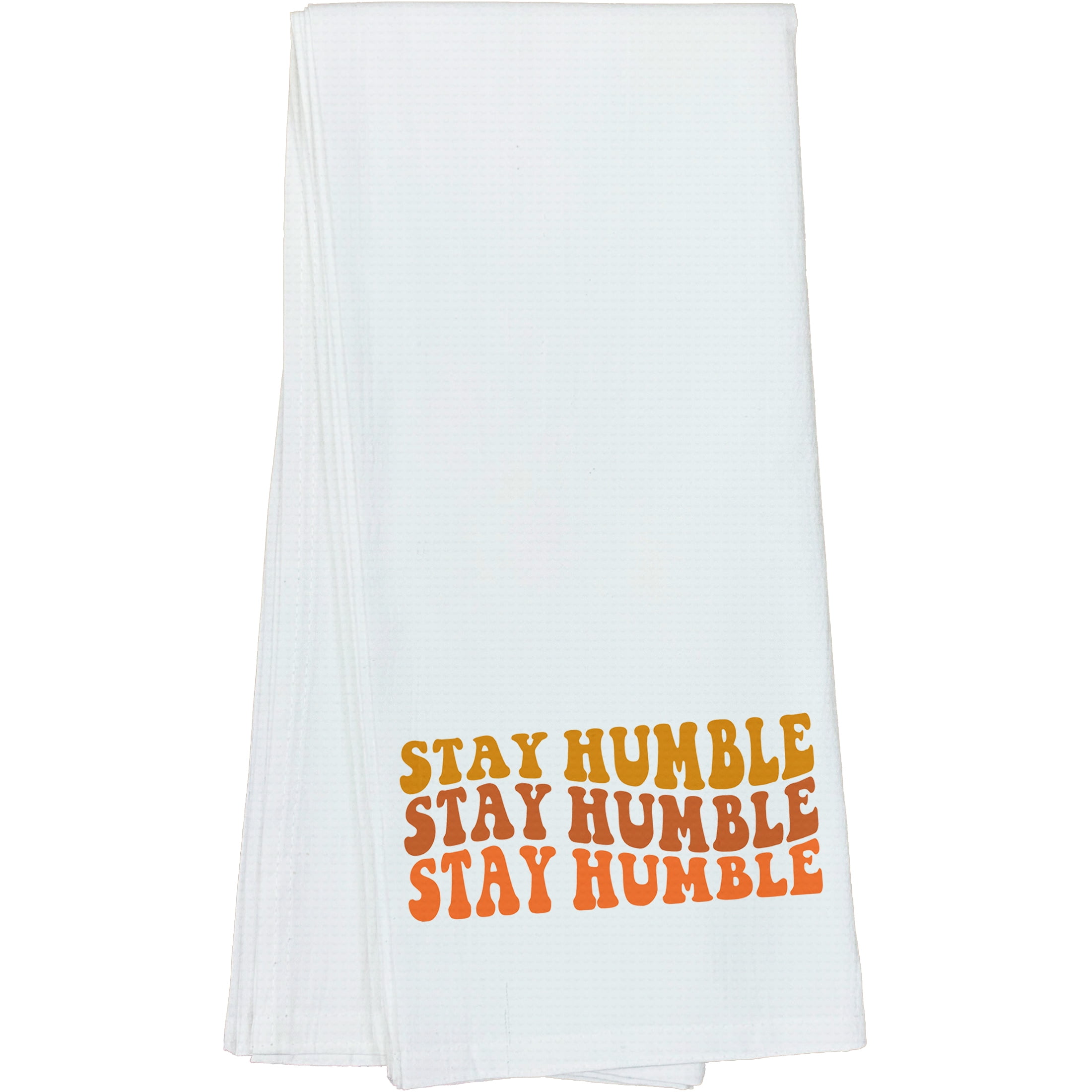 Stay Humble, Quote on Humility, Groovy Retro Wavy Text Merch Gift, Dish ...