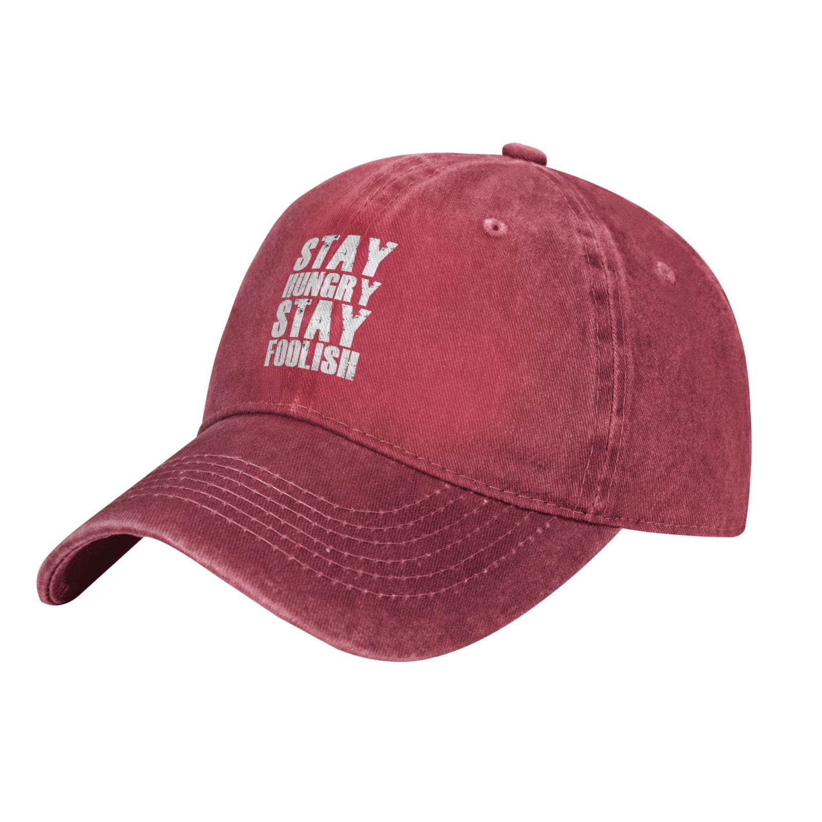 Stay Hungry Baseball Cap Vintage Washed Distressed Cap Golf Dad Hat for ...
