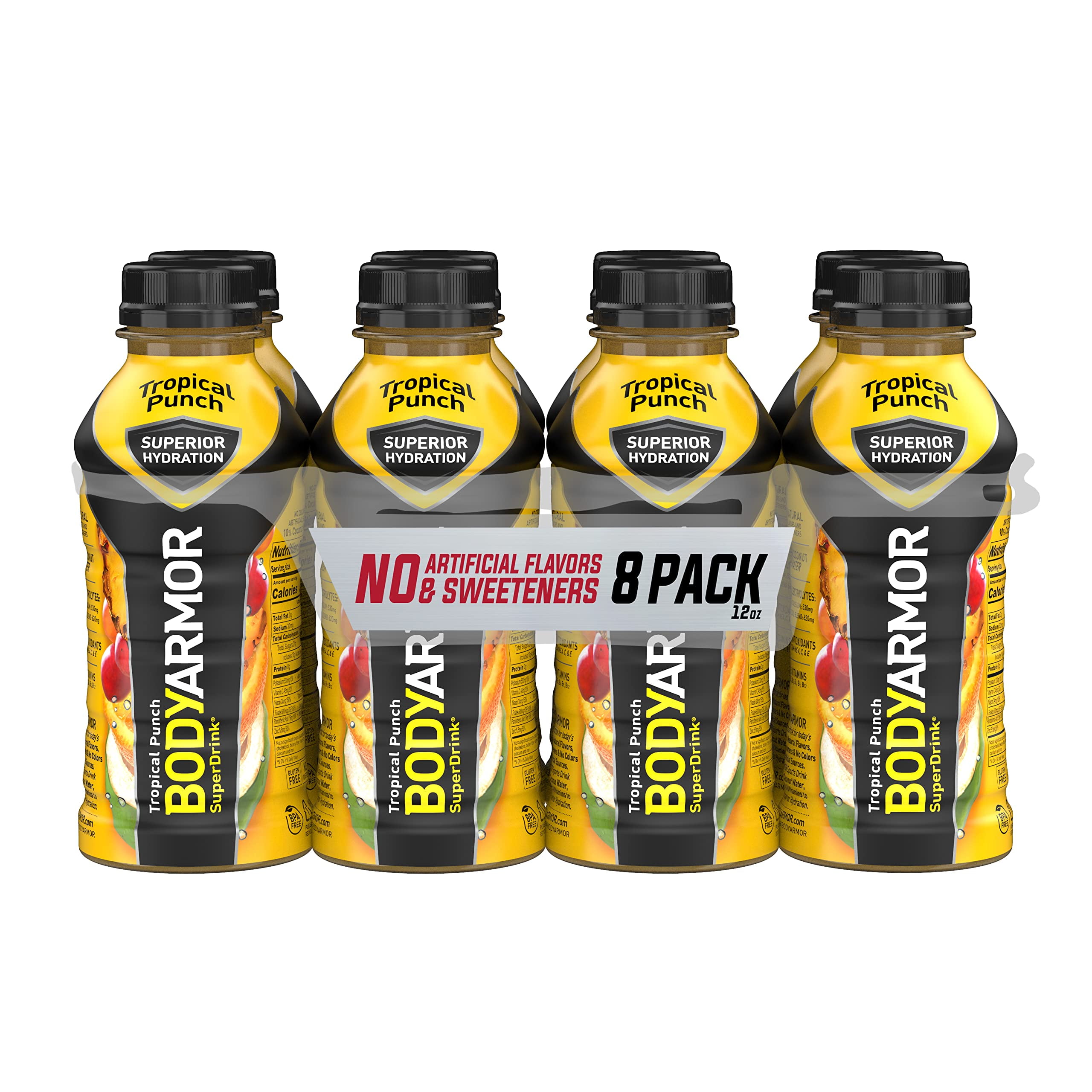 BODYARMOR Sports Drink, Tropical Punch, Flavored with Electrolytes, 12 ...
