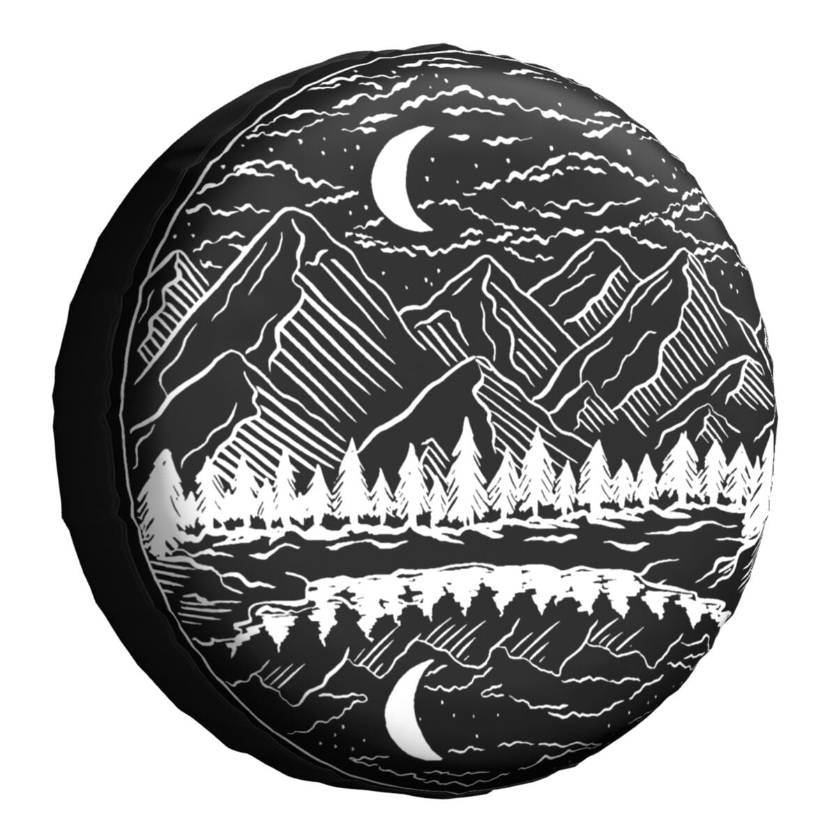 Stay In A Five Billion Star Hotel Go Camping Spare Tire Cover Travel ...