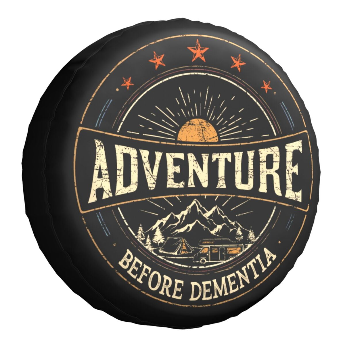 Stay In A Five Billion Star Hotel Go Camping Spare Tire Cover for ...