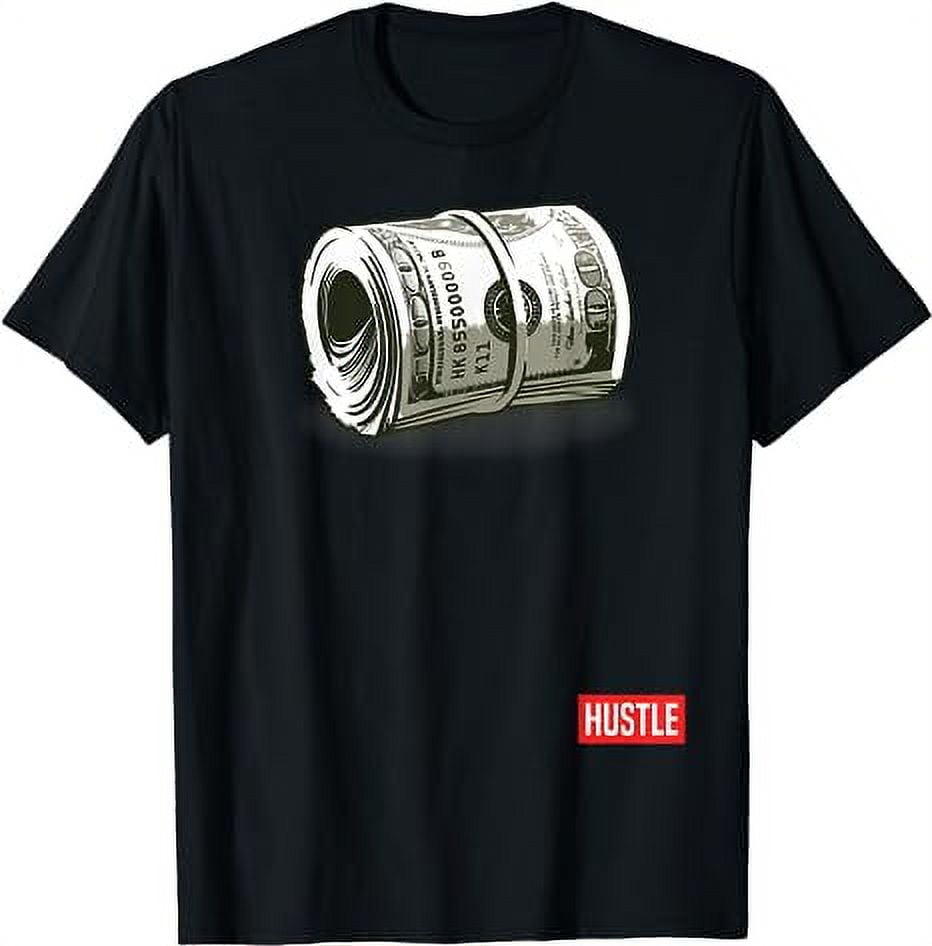 Stay Motivated and Hustle with this Hundred Dollar Bill Inspired T ...
