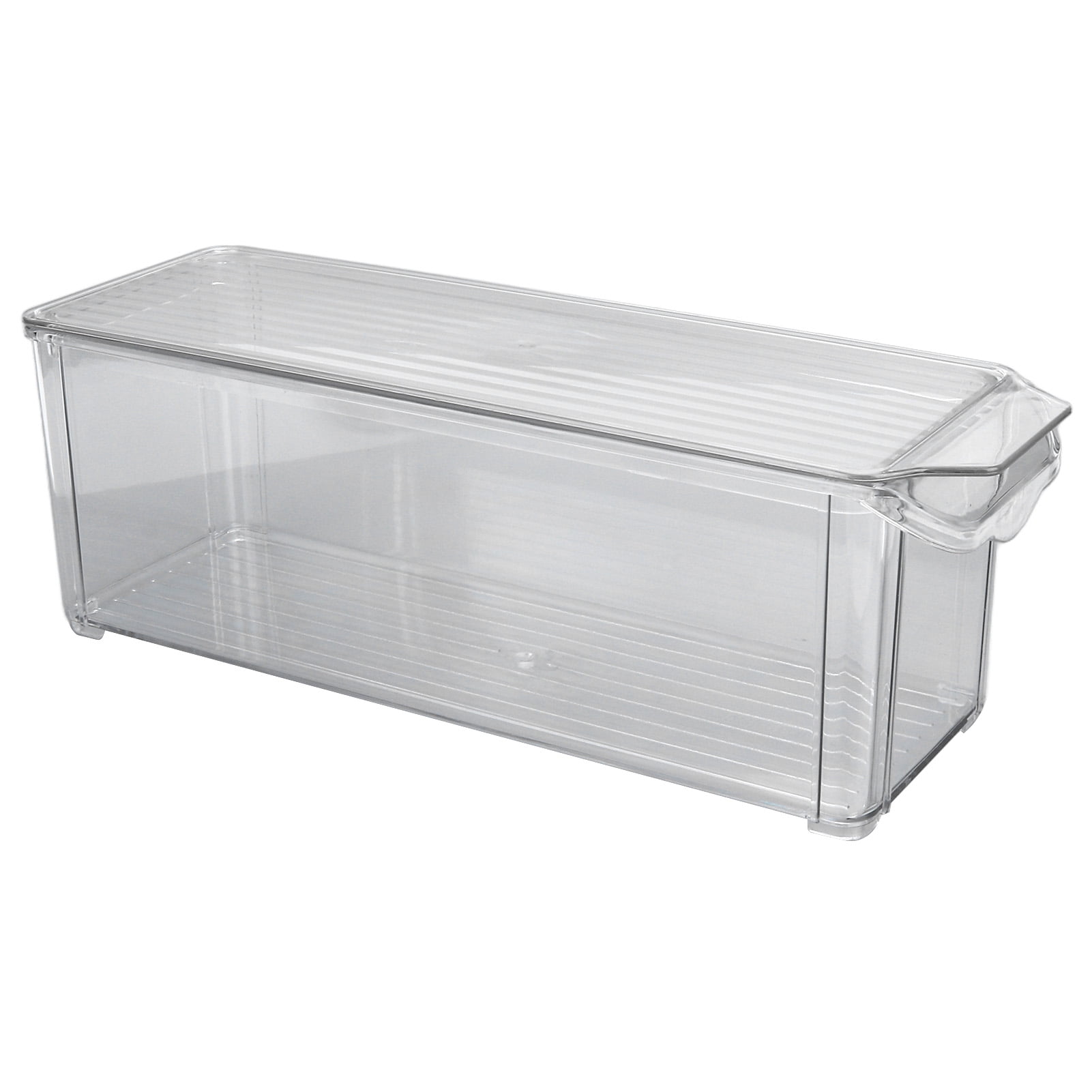 Stay Organized With Our Stackable Bpa-Free Clear Storage Bin, Easy ...