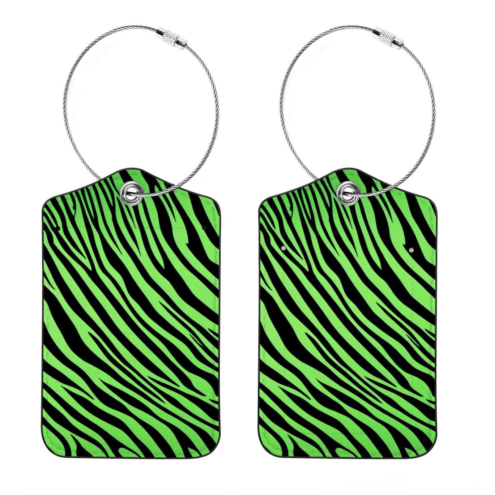 Stay Organized on Your Adventures, 2Pcs Luggage Tags with Metal Loop ...