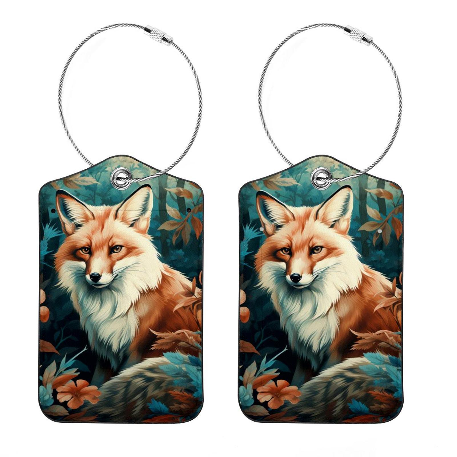 Stay Organized on Your Travels, Set of 2 Luggage Tags for Baggage and ...