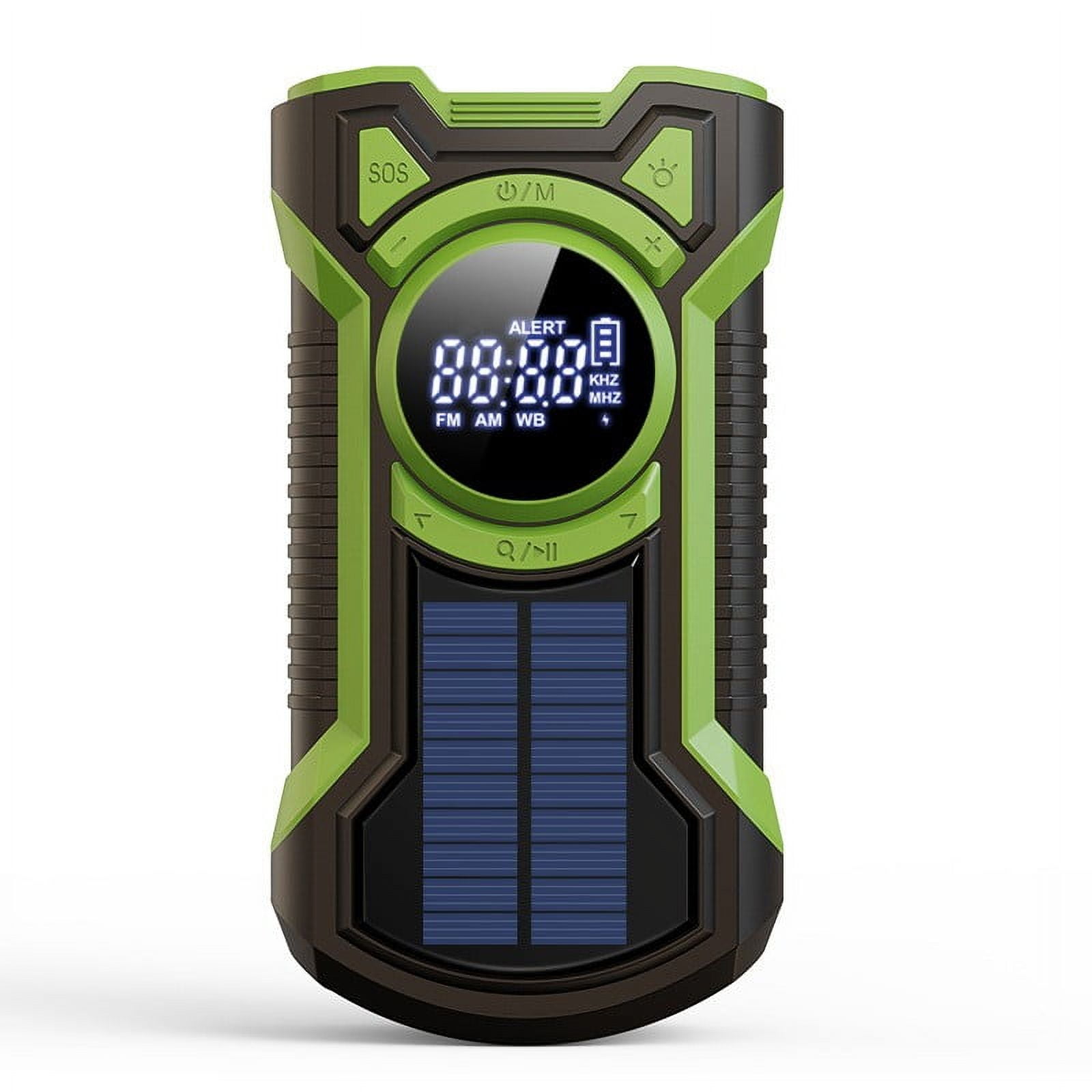 Stay Powered Up Anywhere with the 5000mAh Radio Hand Crank Solar Power ...