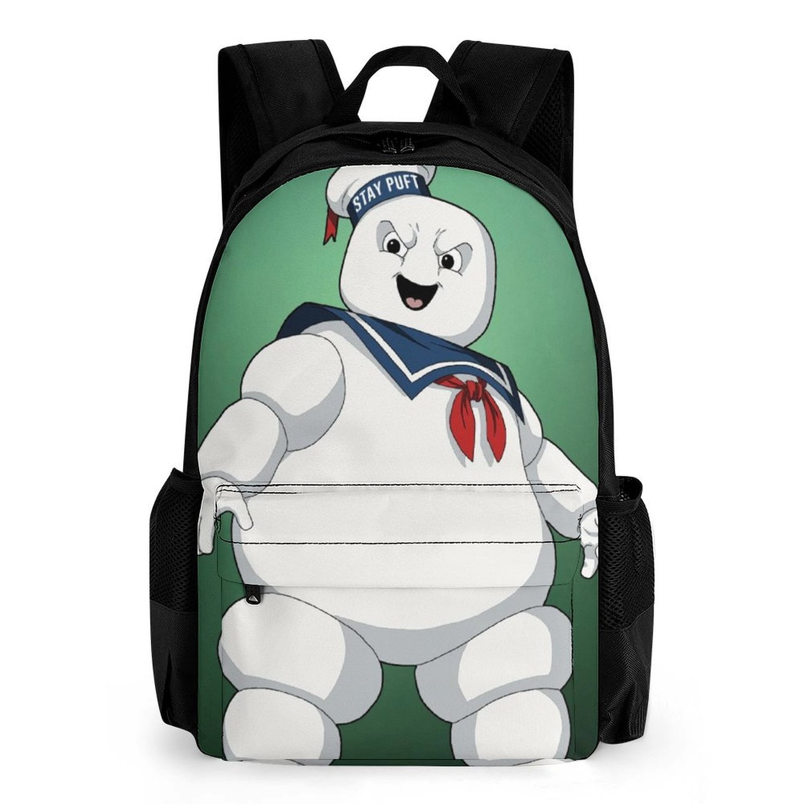 Stay_Puft Ghostbusters Backpack Student Satchel Schoolbag Bookbag ...