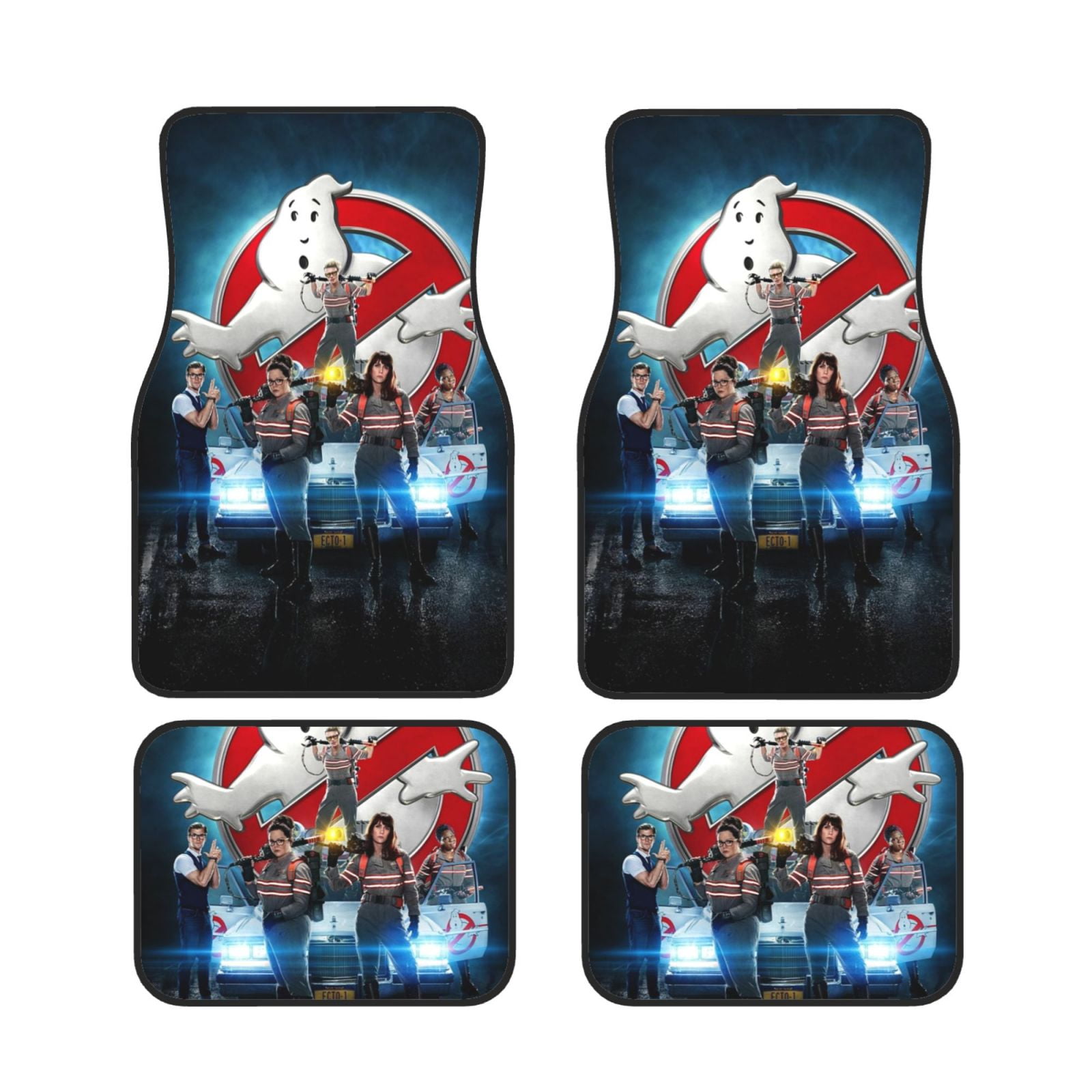 Stay-Puft-Ghostbusters Car Floor Mats 4-Piece Full Set Front Rear Auto ...