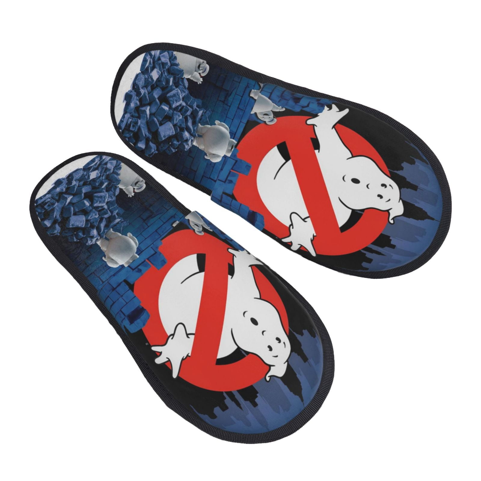 Stay Puft Ghostbusters House Slippers Slip-On Indoor Memory Foam House ...