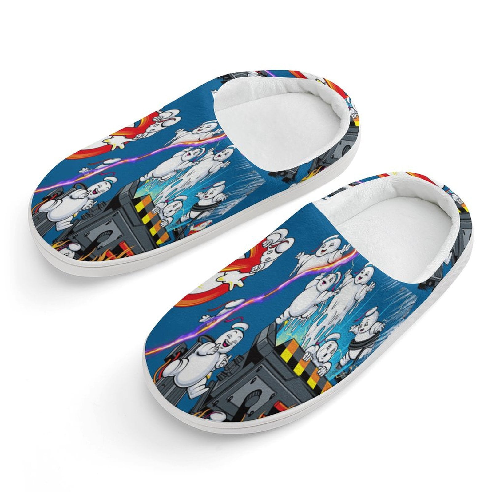 Stay Puft Ghostbusters Kids Cotton Slippers Slip-on Indoor Memory Foam ...
