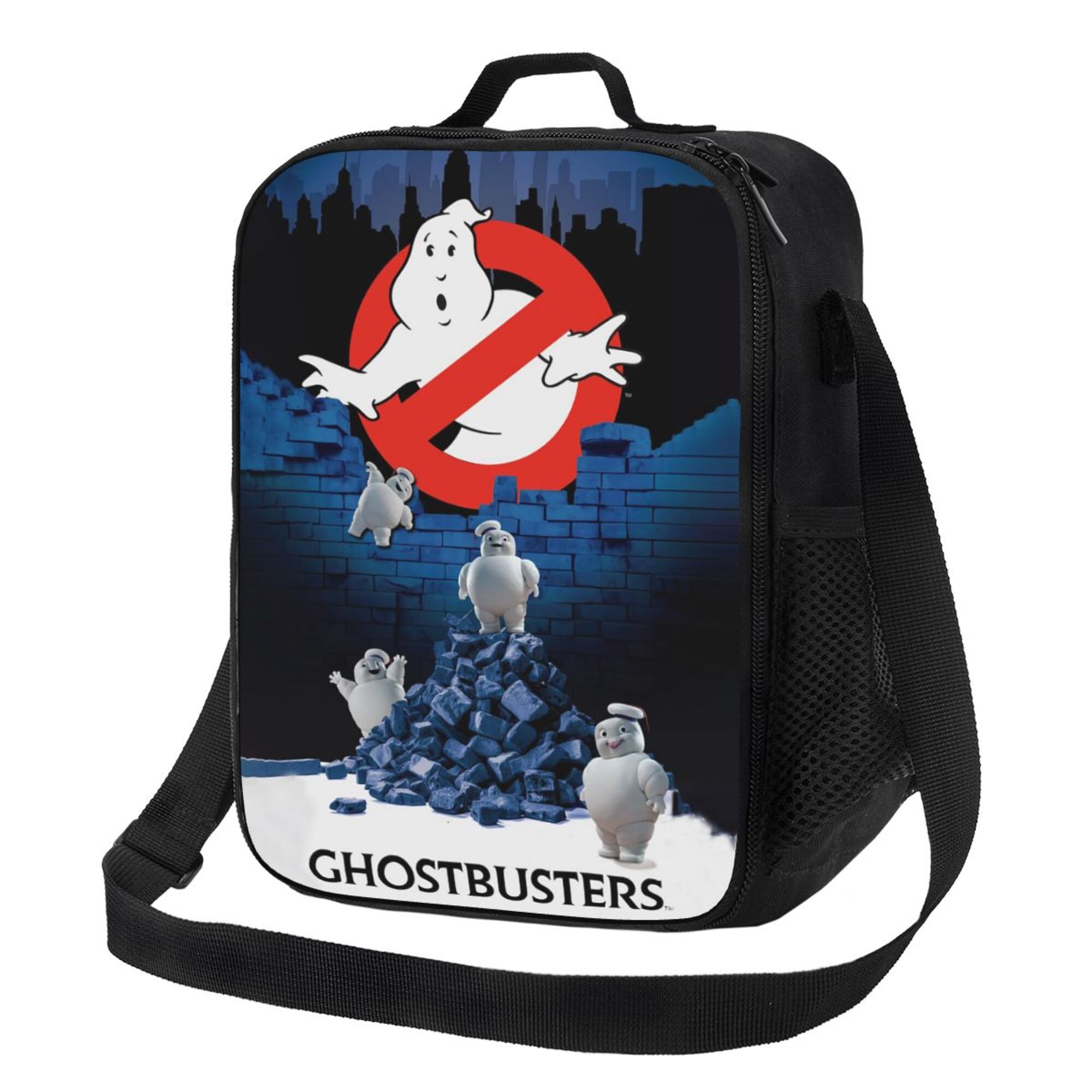 Stay Puft Ghostbusters Lunch Bag Portable Tote Bag Insulated Lunch Box ...