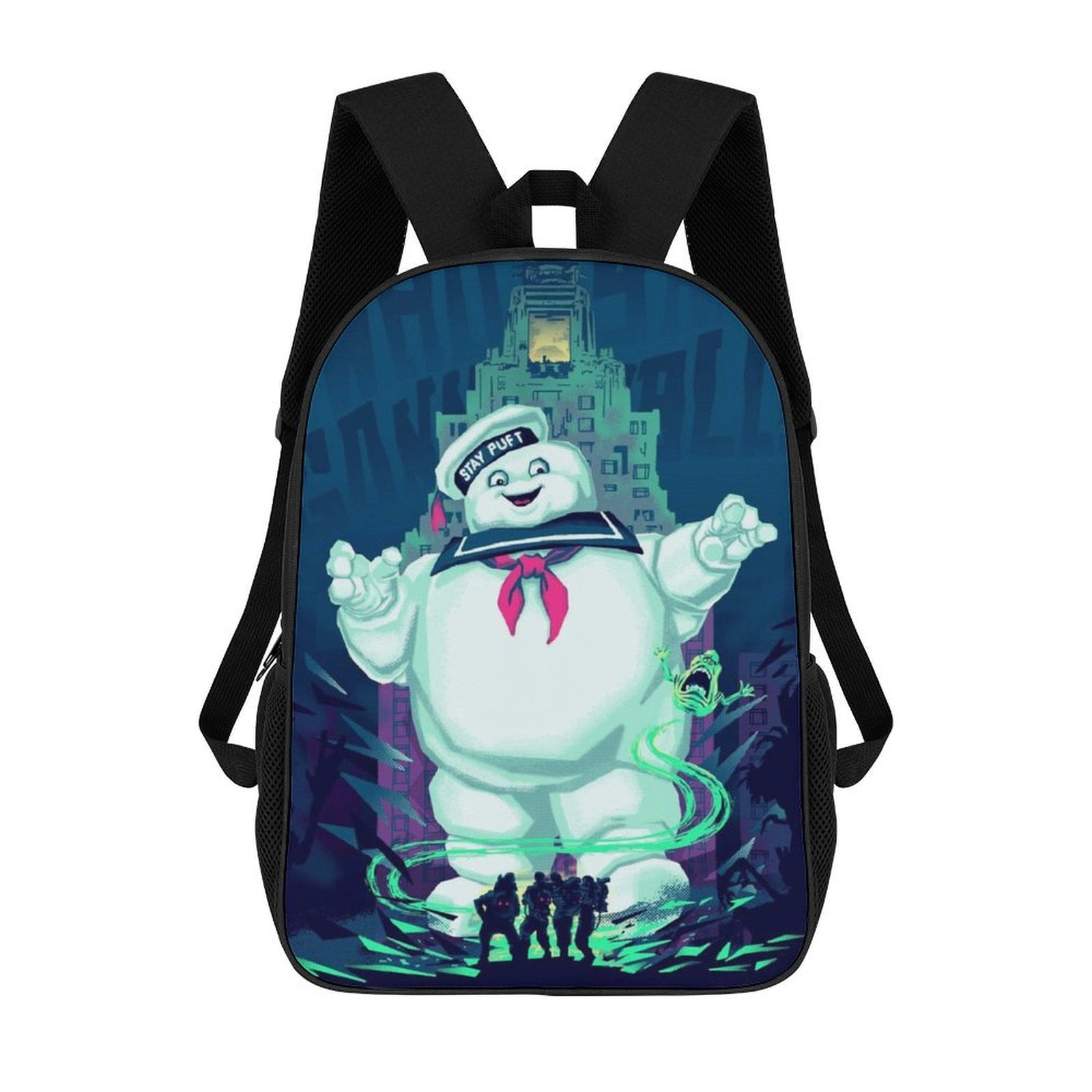 Stay Puft Ghostbusters School Bag Laptop Backpack Casual Shoulders ...