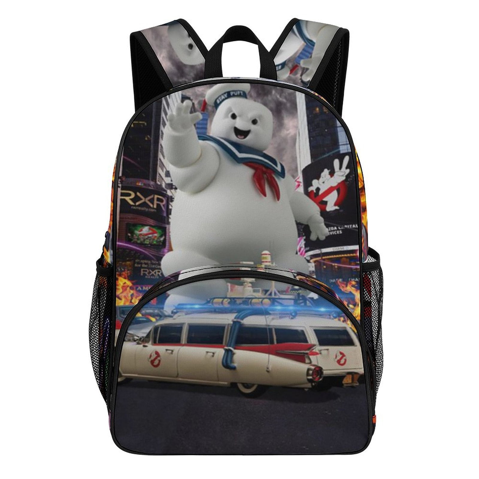 Stay-Puft Marshmallow Ghostbusters Backpack Daypack Adjustable School ...