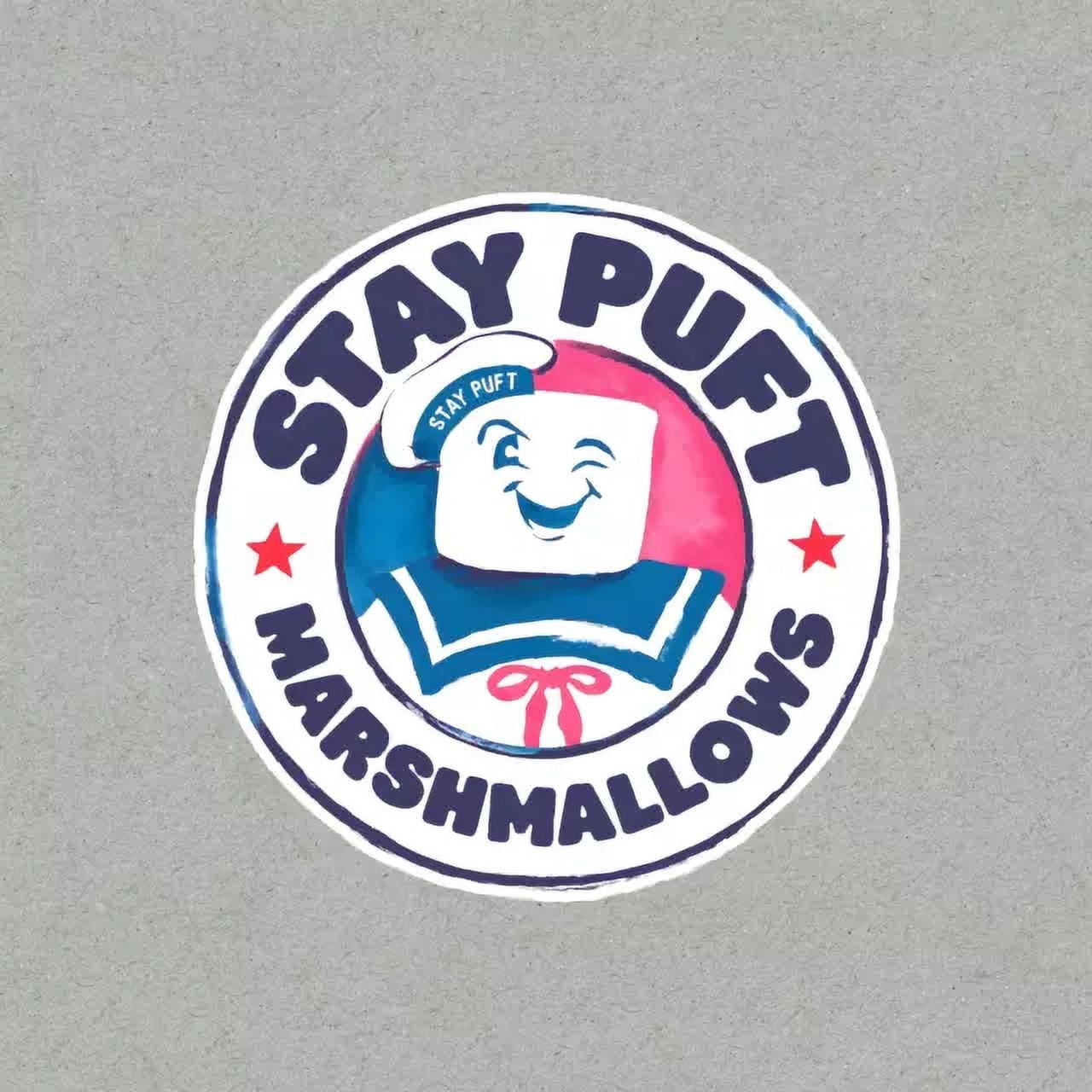 Stay Puft Marshmallow Man Ghostbusters Cartoon Sticker Decalphone Decal ...