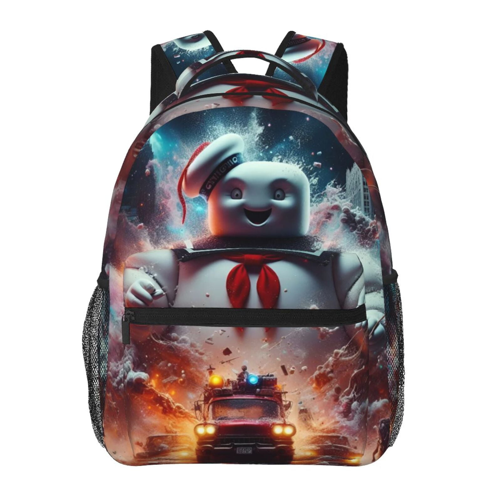 Stay Puft Movie Ghostbusters Laptop Backpack Daypack Large Capacity ...
