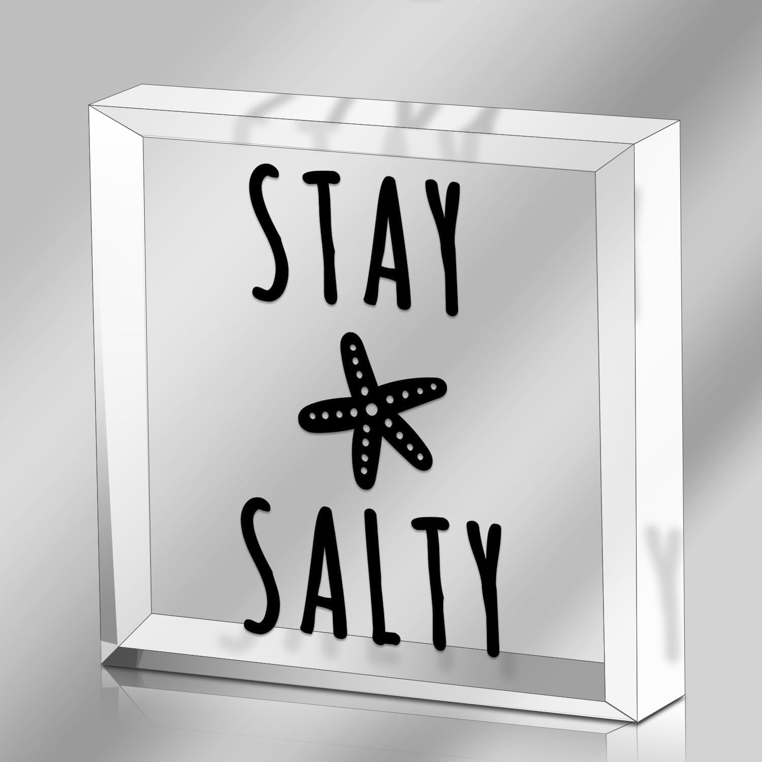 Stay Salty Sign Decor, Seaside Cottage Decor for Farmhouse Beach, Funny ...