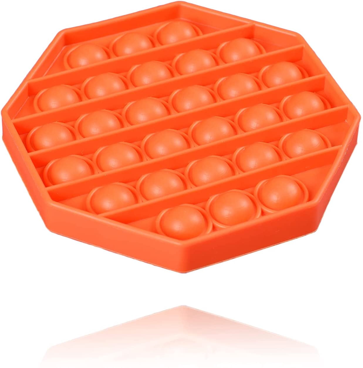 Stay Smart Way Silicone Push Pop Bubble Fidget Sensory Toy (Octagon ...