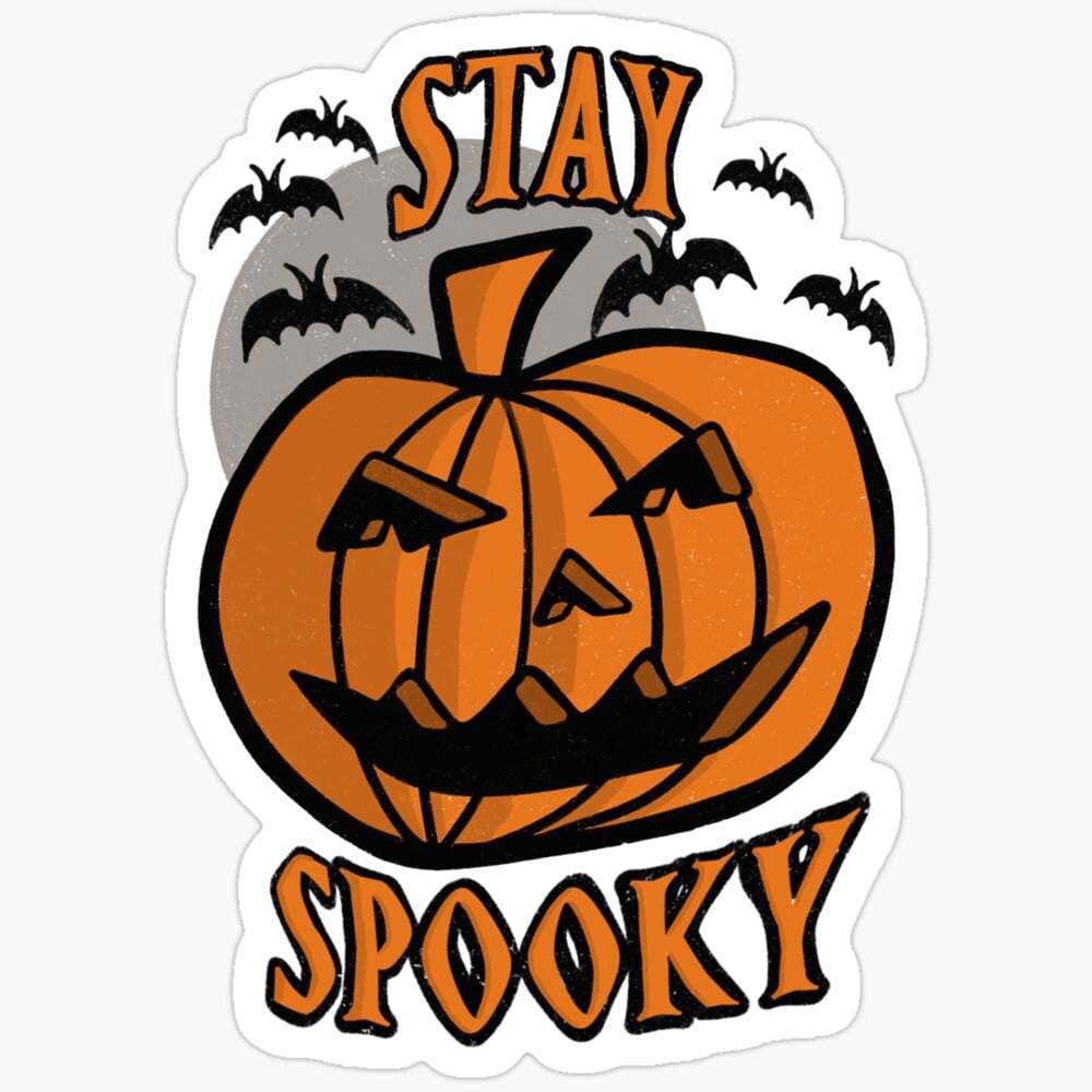 Stay Spooky Stickerphone Decal Water Bottle Stickers, Vinyl Stickers ...